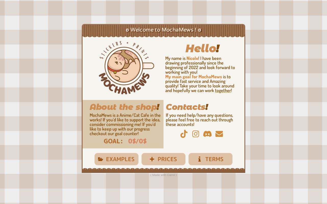 ⋆˙ 𝙼𝚘𝚌𝚑𝚊𝙼𝚎𝚠𝚜 ⋆˙